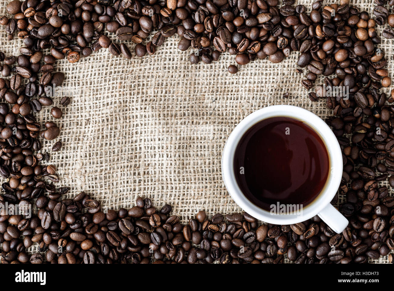 the coffee grains Stock Photo - Alamy