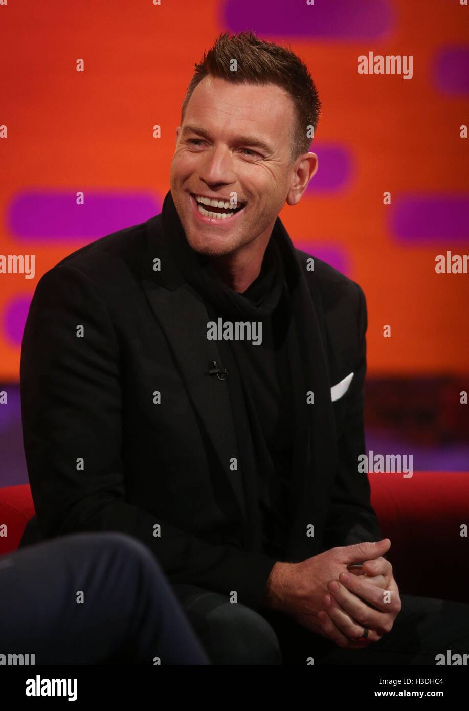 Ewan McGregor during filming of The Graham Norton Show at the London ...