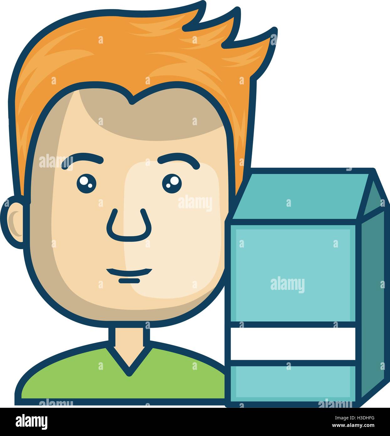 avatar man cartoon Stock Vector Image & Art - Alamy