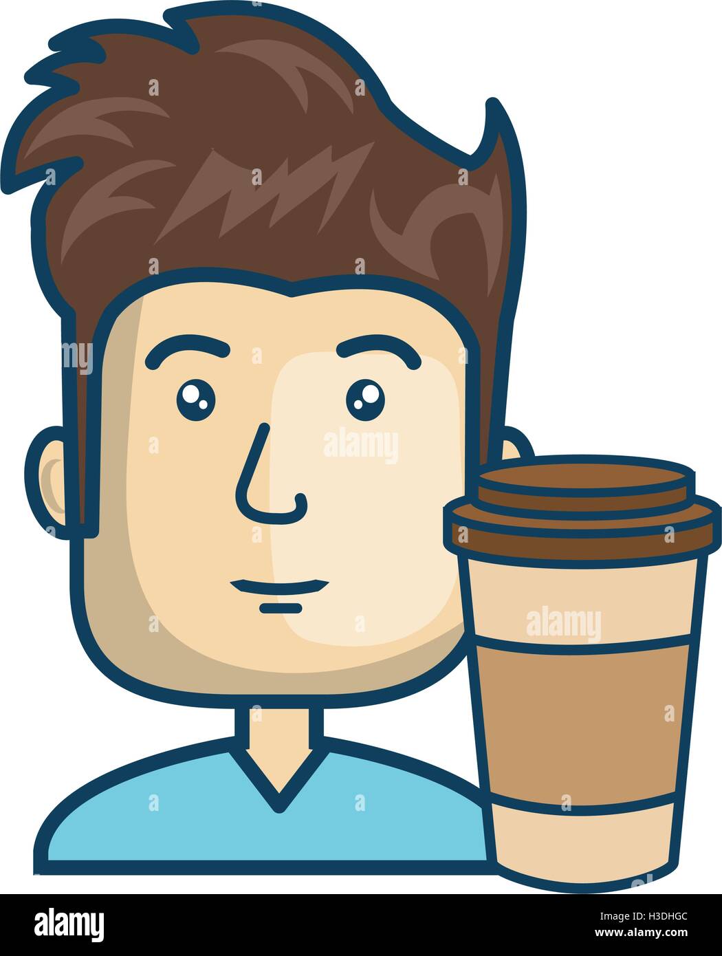 avatar man cartoon Stock Vector Image & Art - Alamy