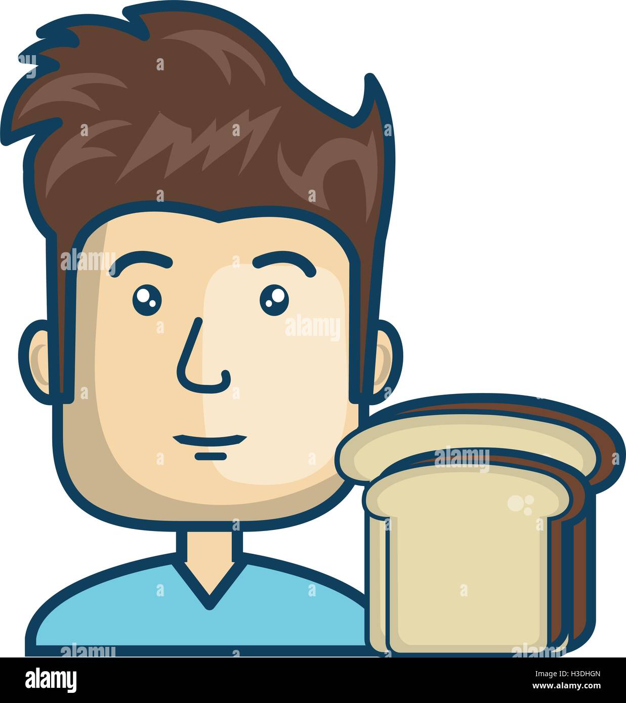 avatar man cartoon Stock Vector Image & Art - Alamy