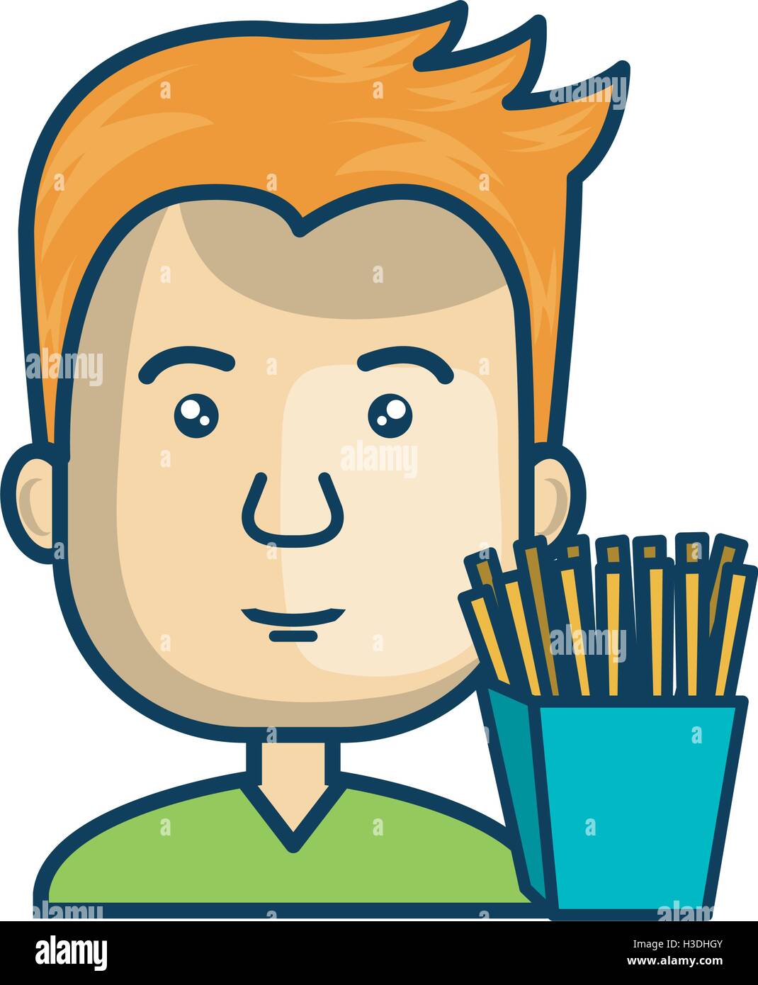avatar man cartoon Stock Vector Image & Art - Alamy