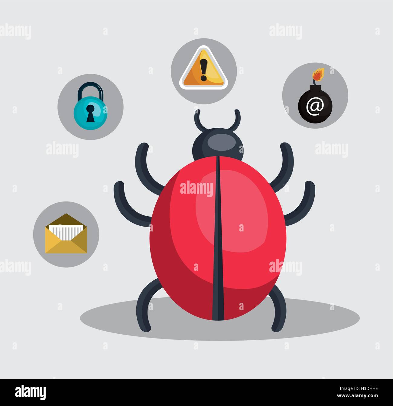 informatic virus design Stock Vector Image & Art - Alamy