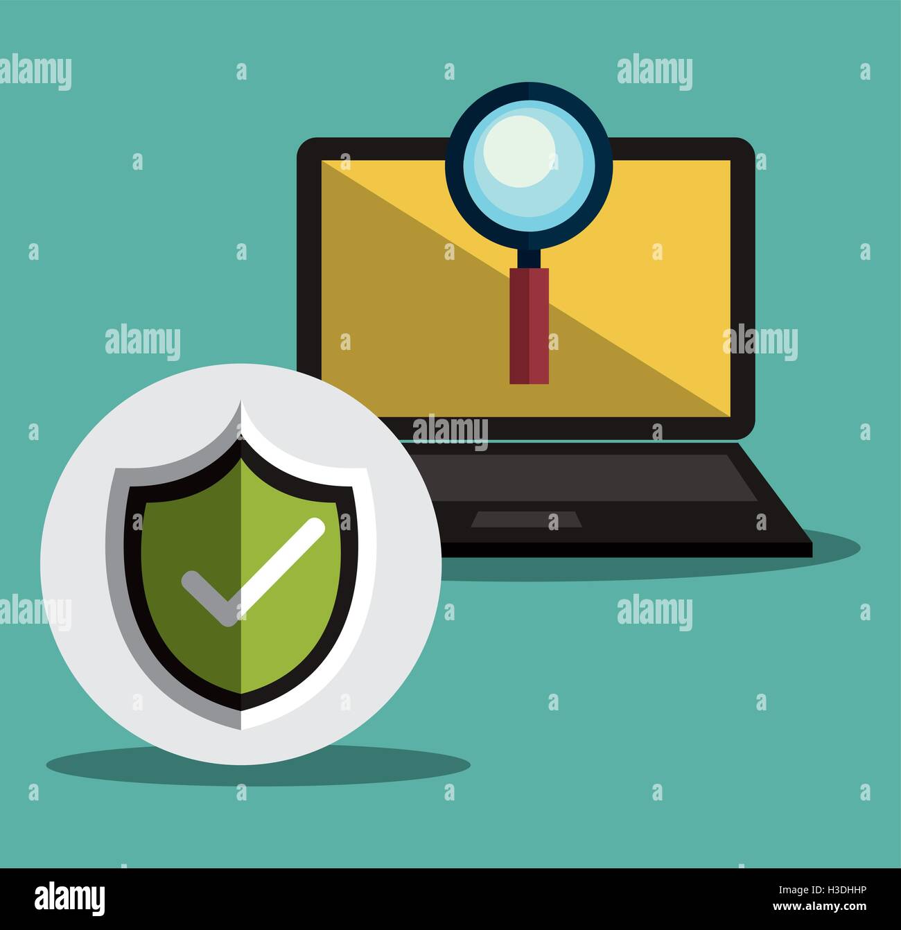 internet security design Stock Vector Image & Art - Alamy