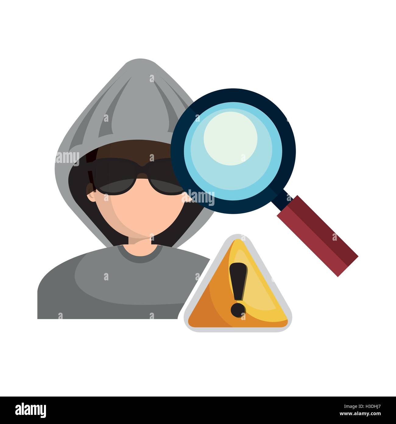 avatar criminal hacker Stock Vector Image & Art - Alamy