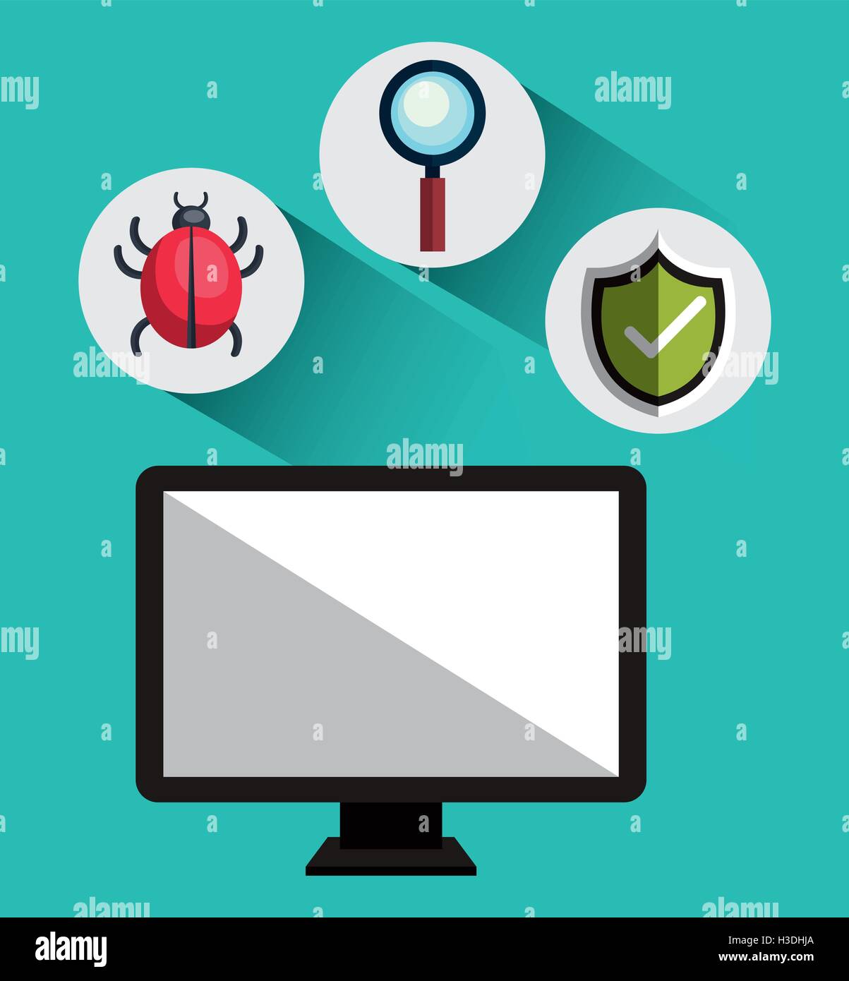 internet security design Stock Vector Image & Art - Alamy