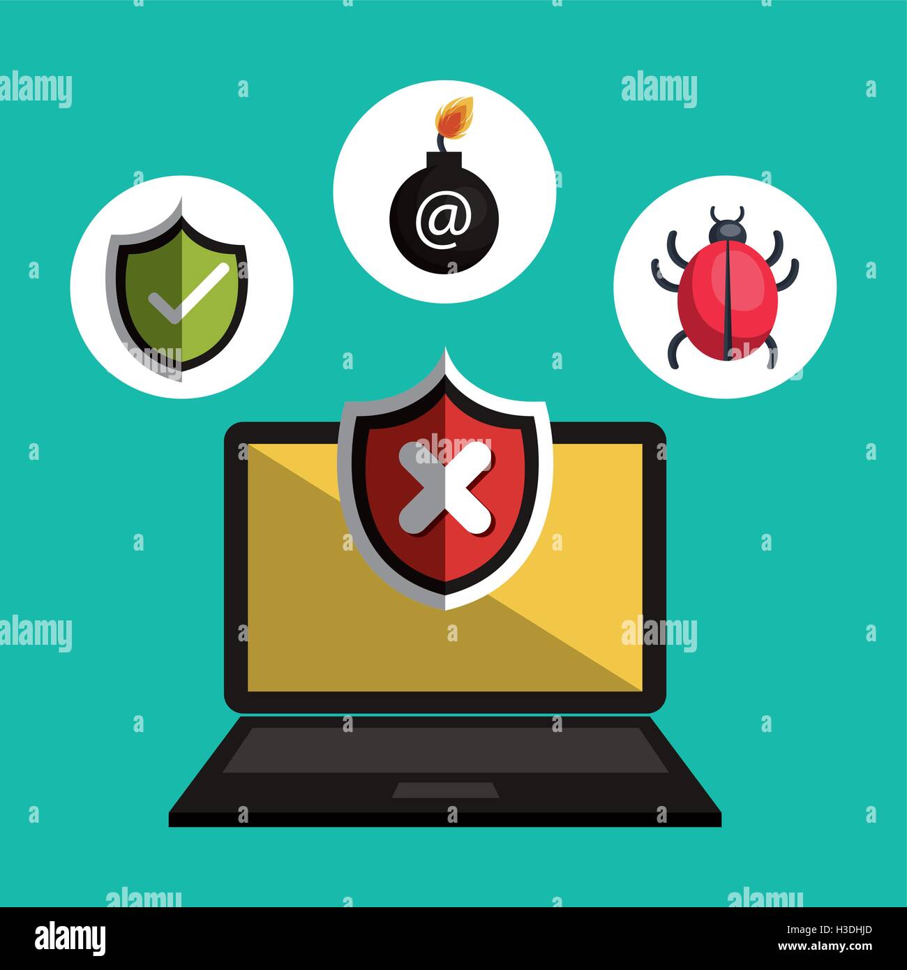informatic security system design Stock Vector Image & Art - Alamy