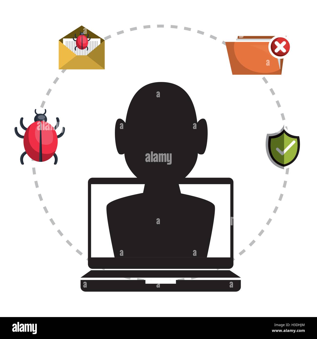 avatar criminal hacker Stock Vector Image & Art - Alamy