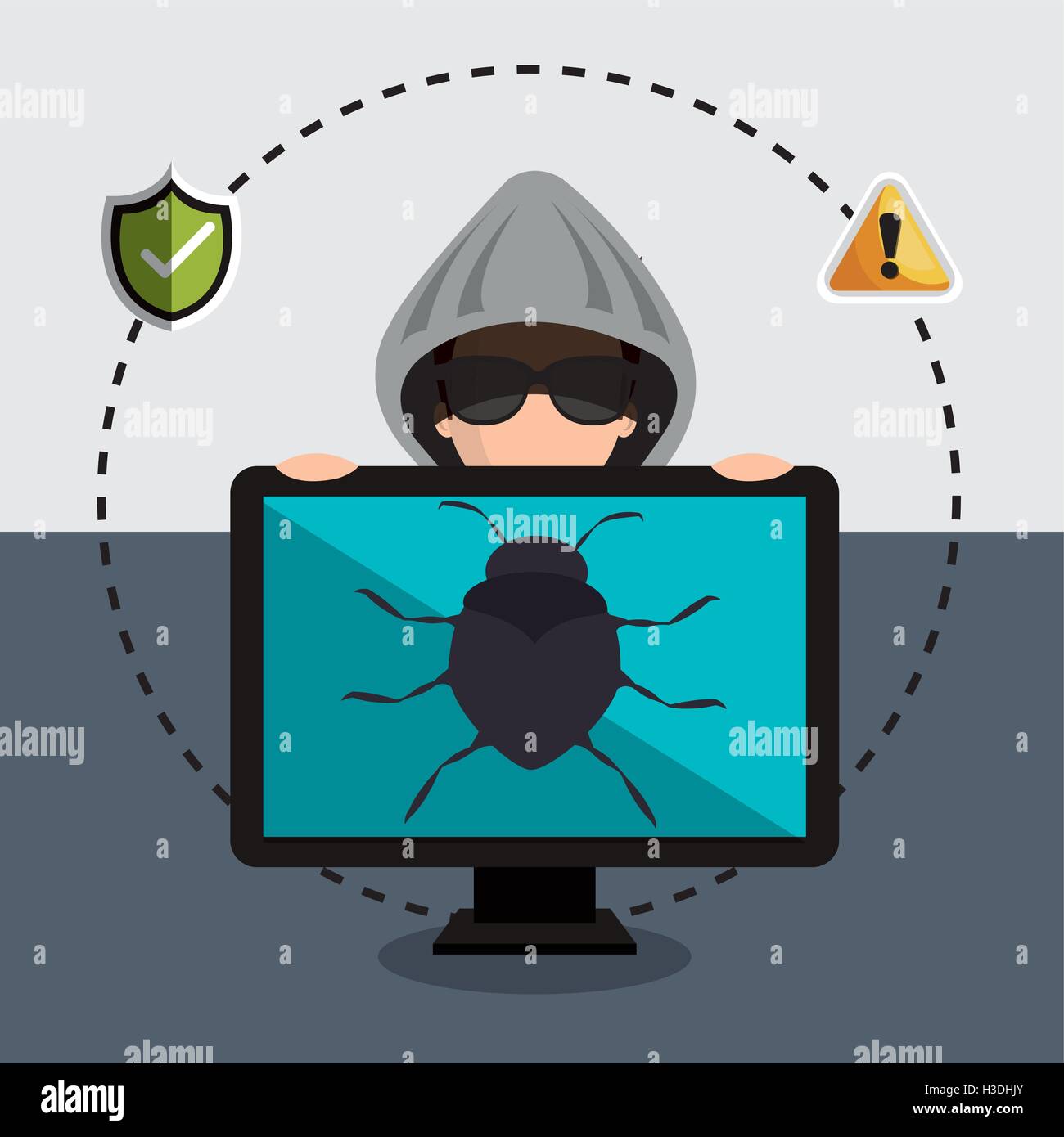 avatar criminal hacker Stock Vector Image & Art - Alamy