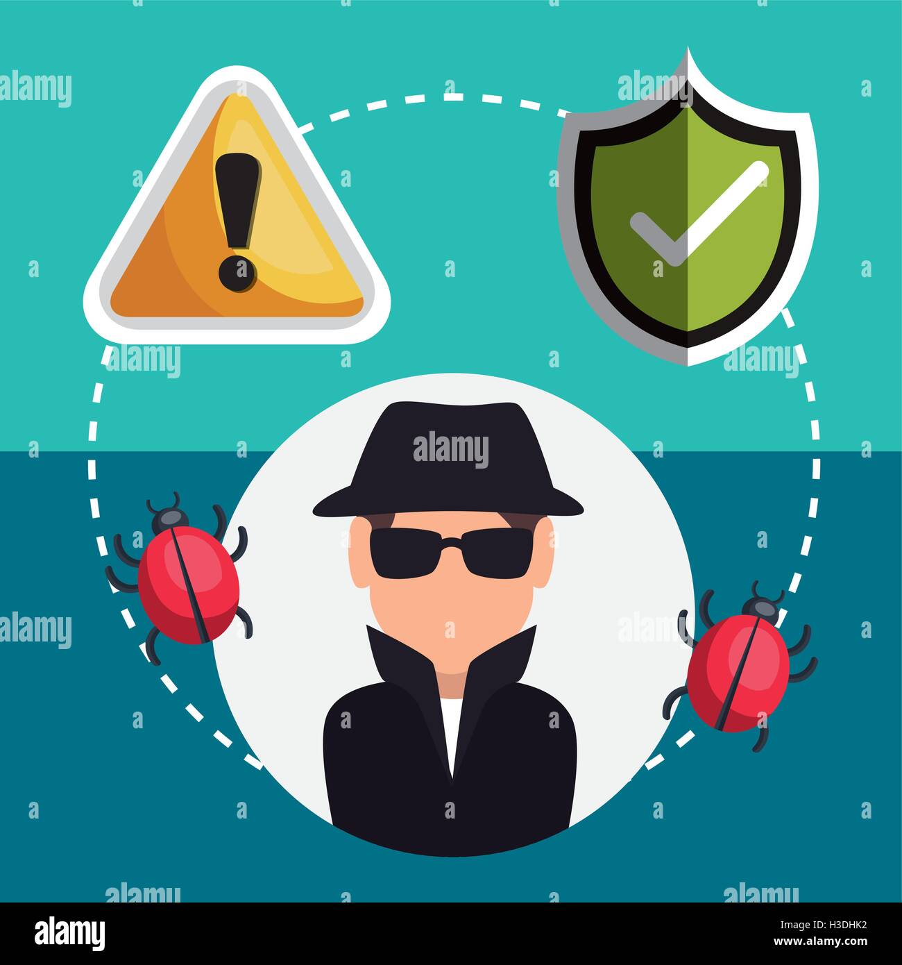 avatar criminal hacker Stock Vector Image & Art - Alamy