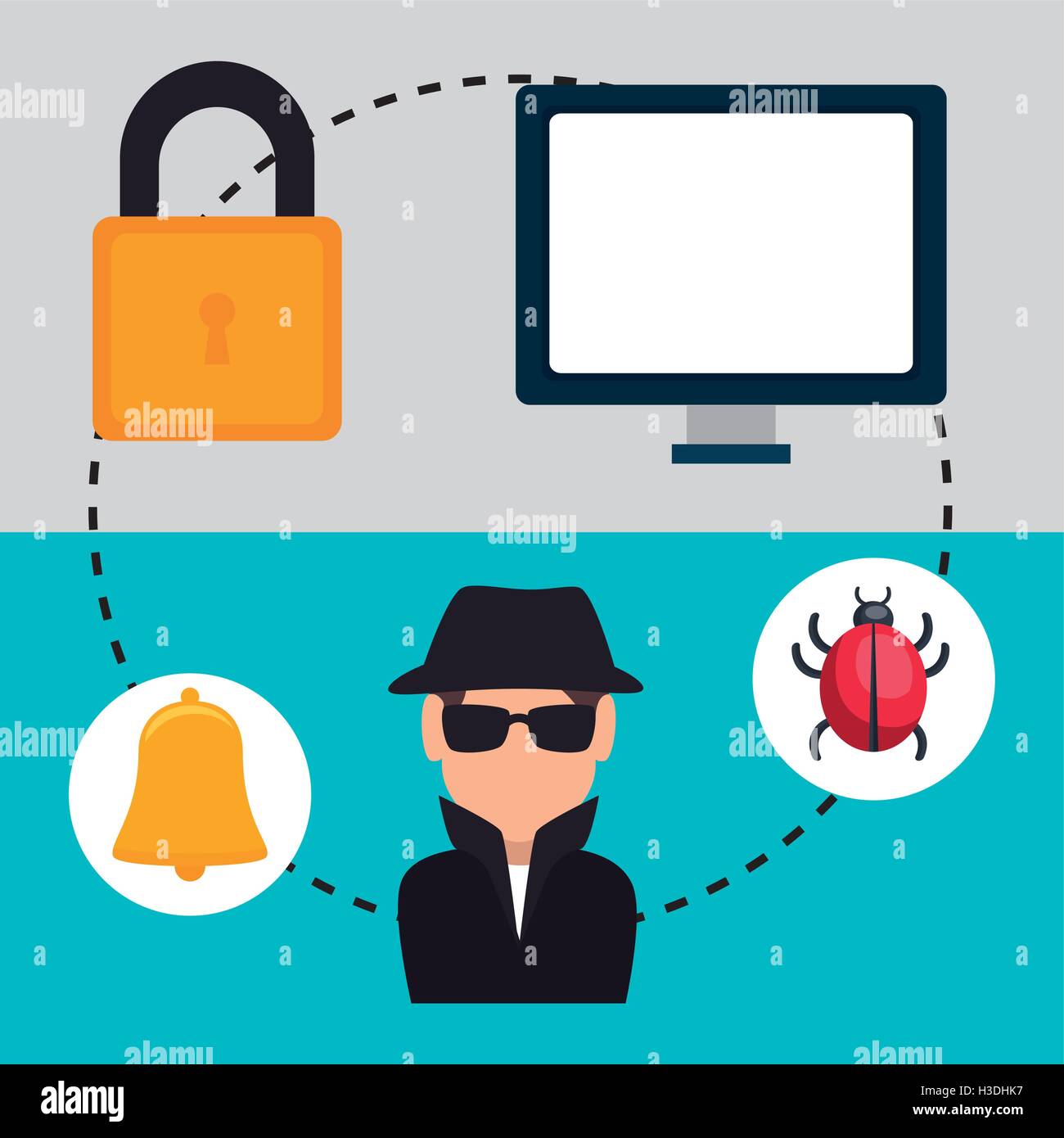 avatar criminal hacker Stock Vector Image & Art - Alamy