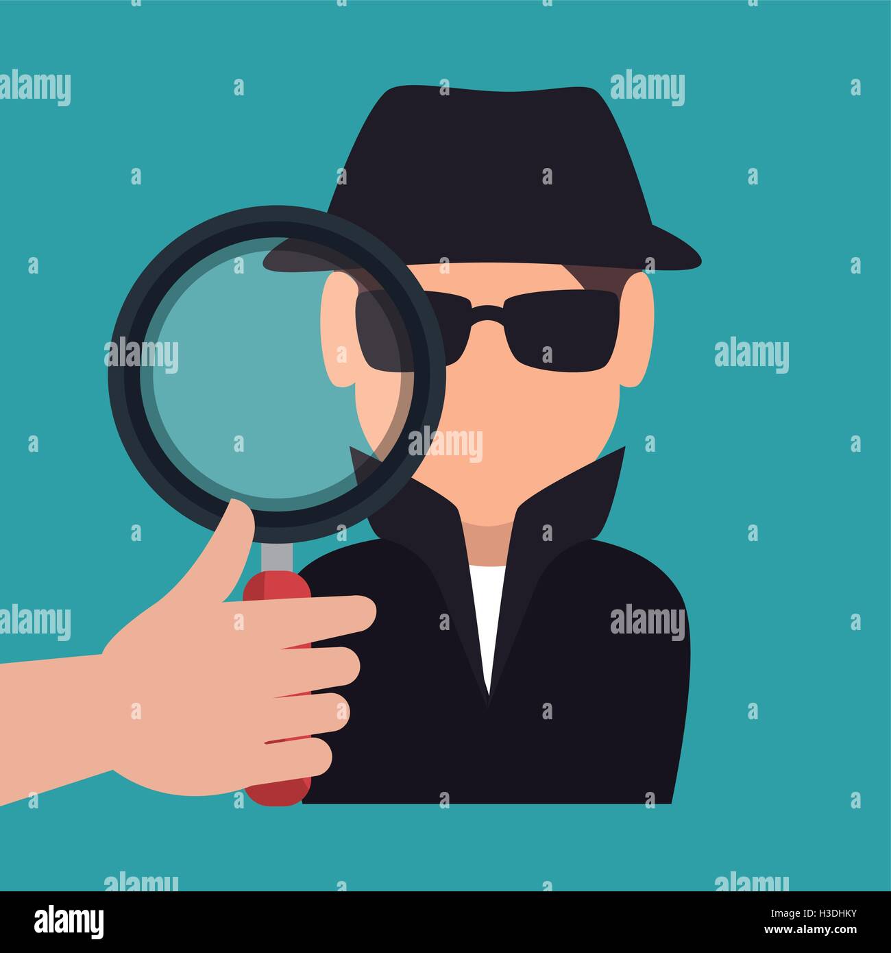 avatar criminal hacker Stock Vector Image & Art - Alamy