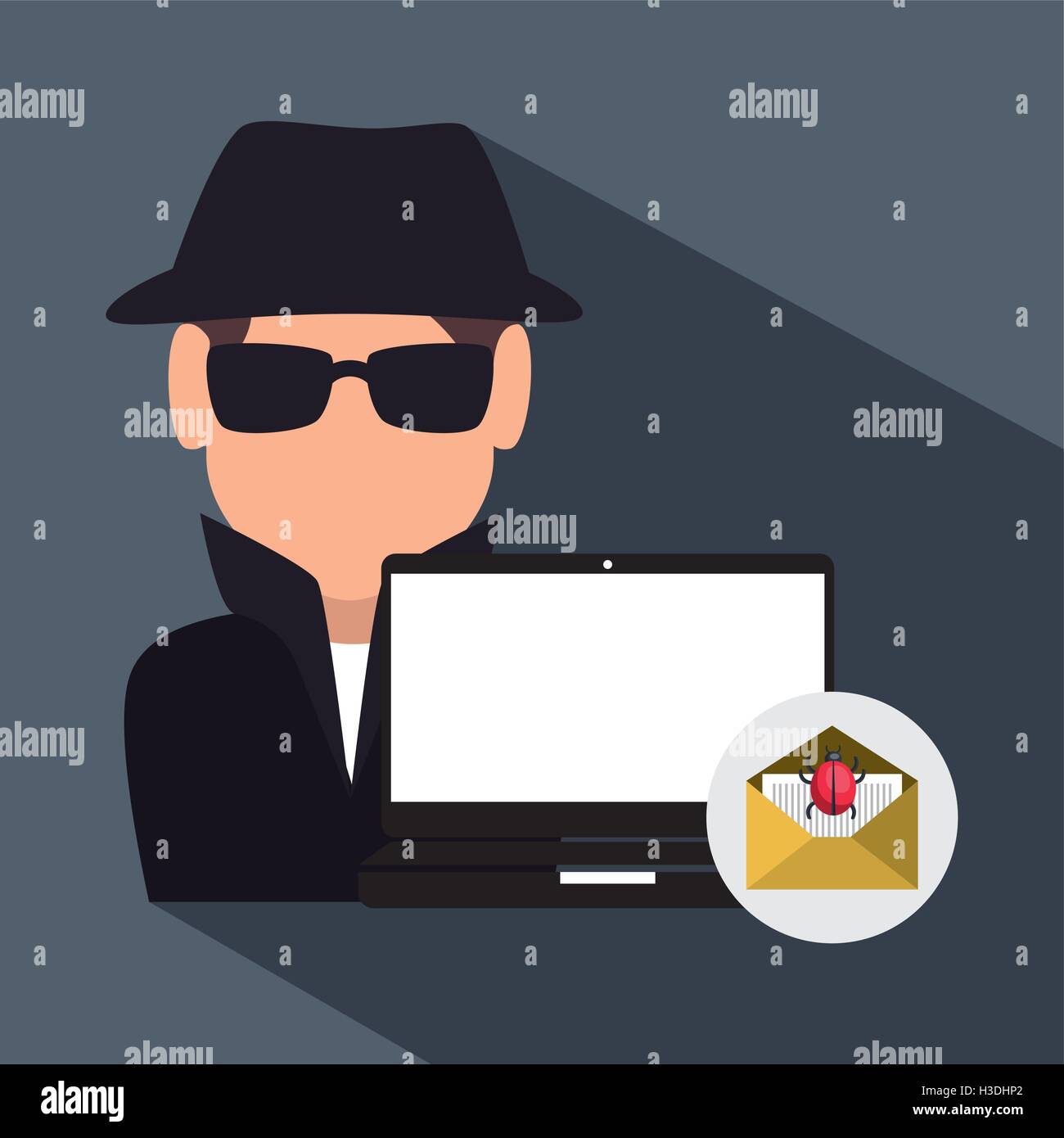 avatar criminal hacker Stock Vector Image & Art - Alamy