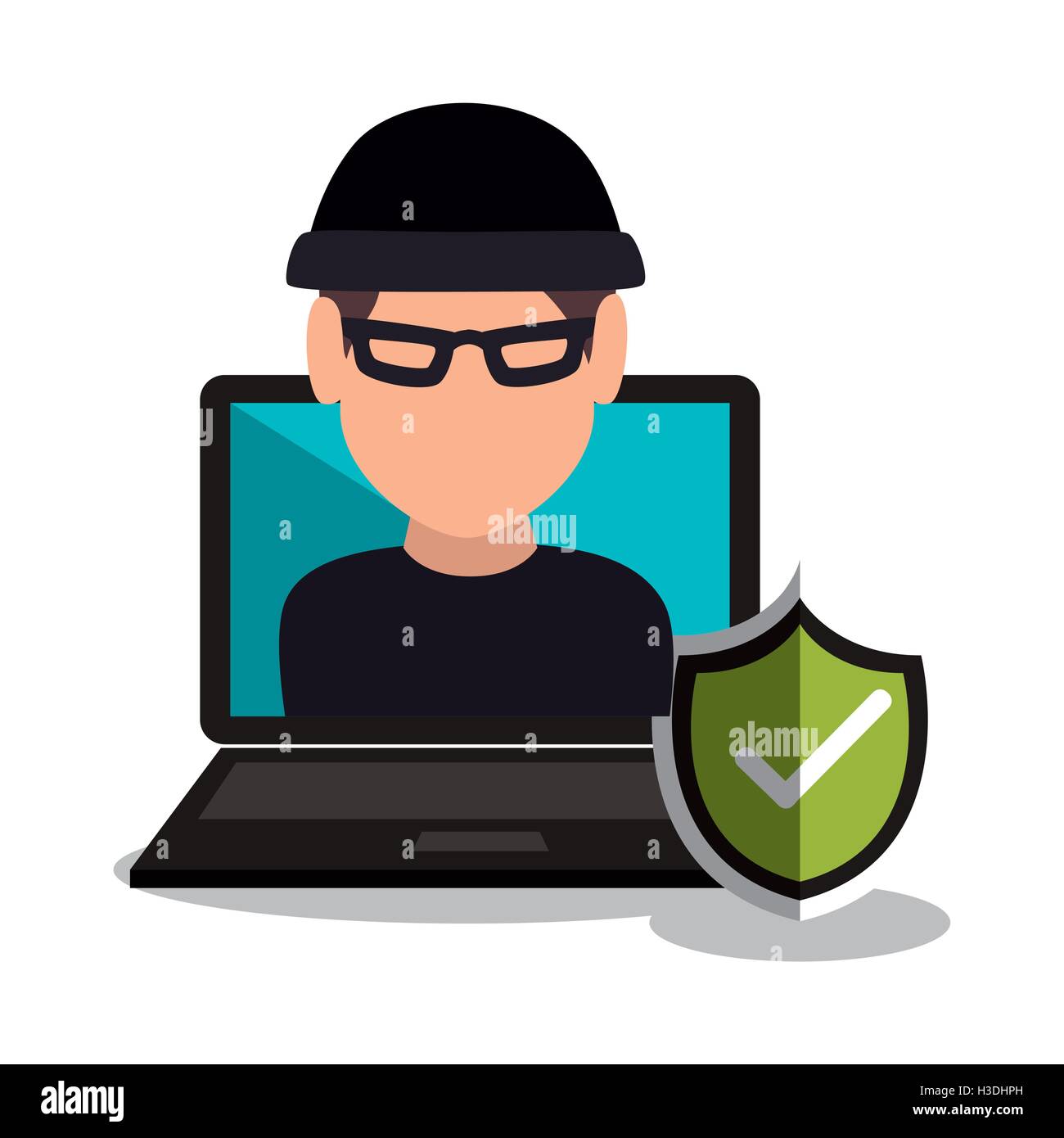 avatar criminal hacker Stock Vector Image & Art - Alamy