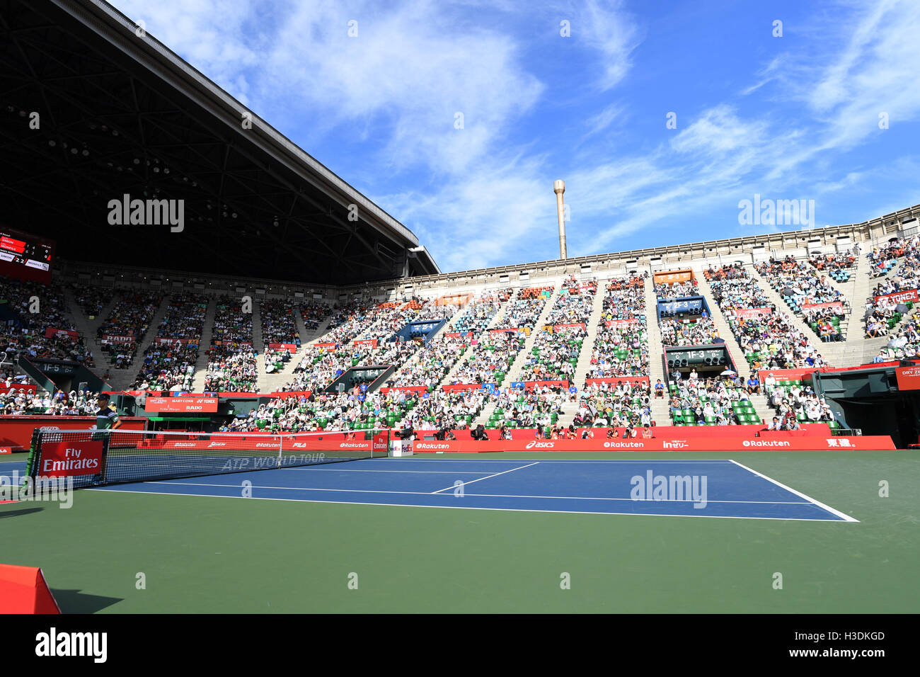 Ariake Coliseum, Tokyo, Japan. 6th Oct, 2016. General view, OCTOBER 6 ...