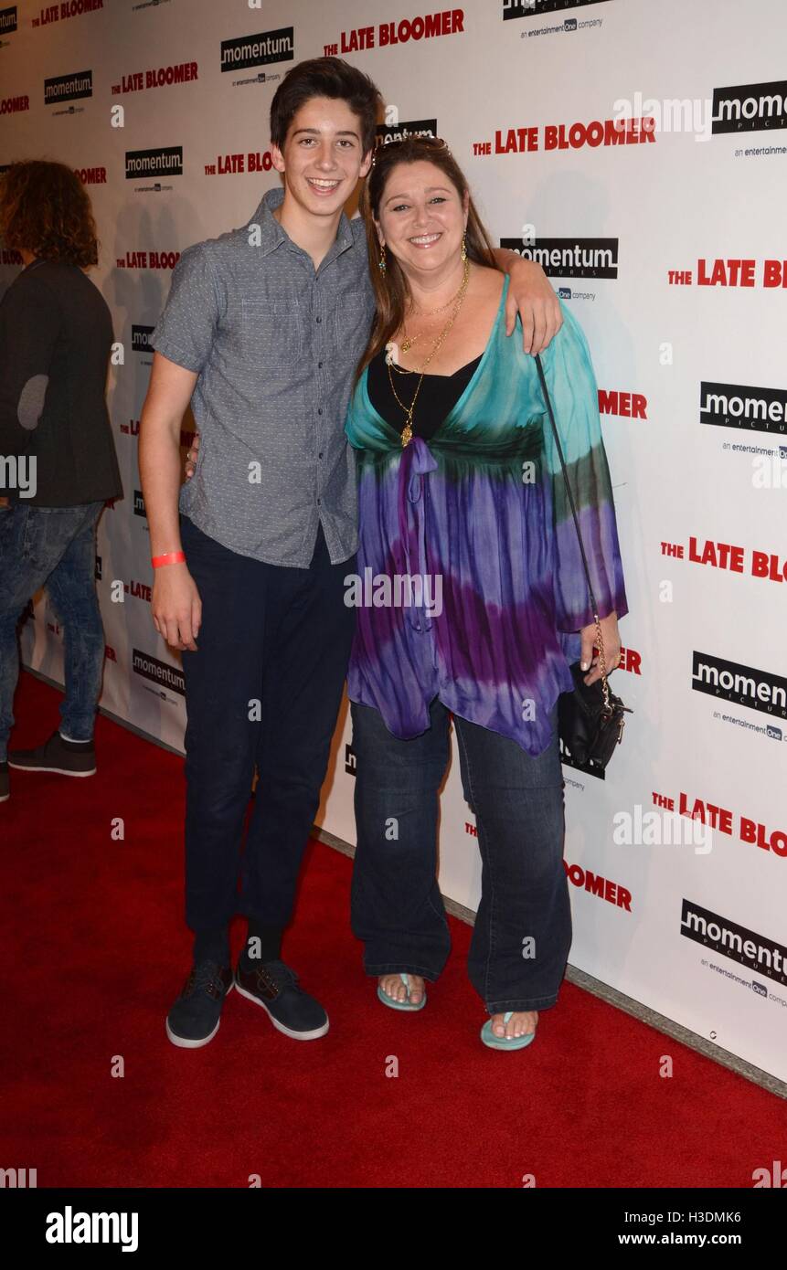 Westwood, CA. 3rd Oct, 2016. Milo Manheim, Camryn Manheim at arrivals ...