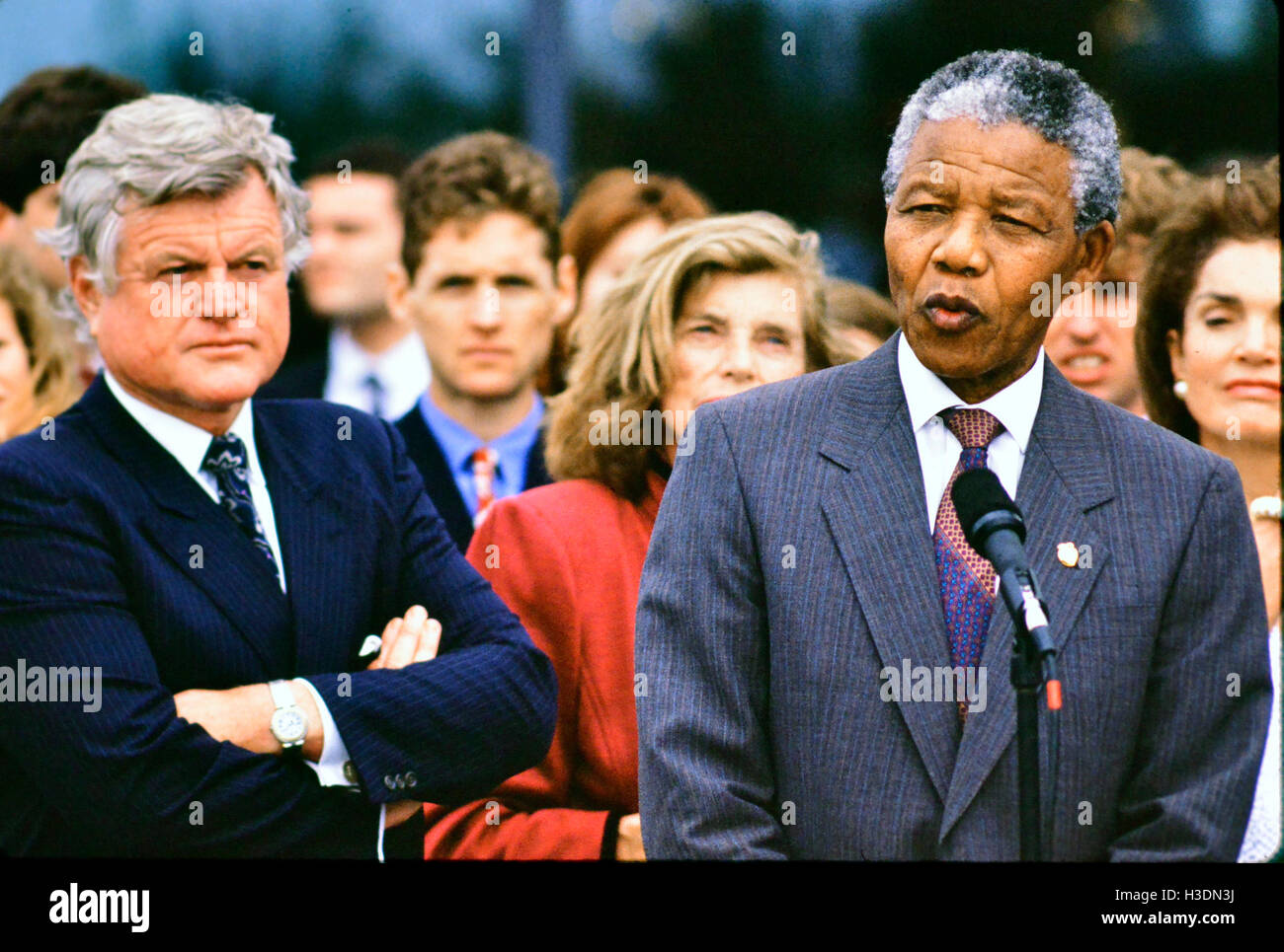Mandela in boston 2 jpg hi-res stock photography and images - Alamy