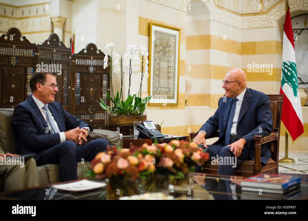 Beirut, Lebanon. 06th Oct, 2016. HANDOUT - A handout picture made ...