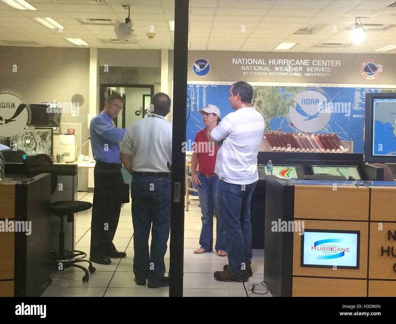 Florida, USA. 6th Oct, 2016. National Hurricane Ctr director Richard ...