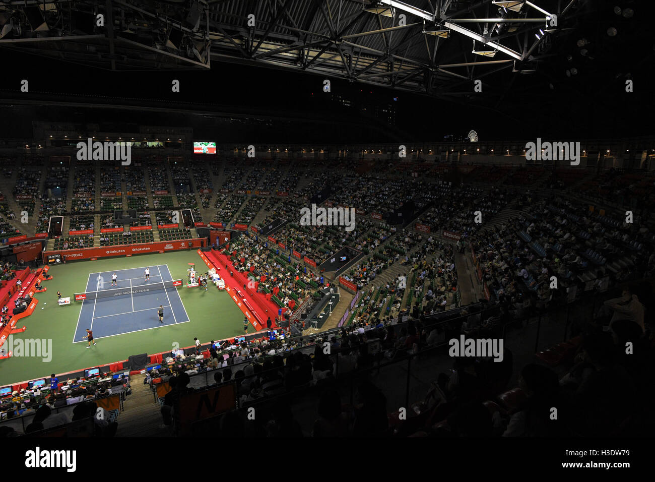 Ariake Coliseum, Tokyo, Japan. 6th Oct, 2016. General view, OCTOBER 6 ...