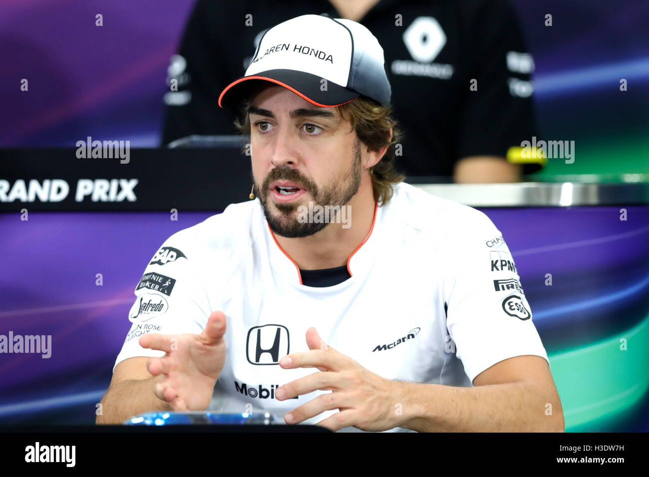 Suzuka, Japan. 6th Oct, 2016. Fernando Alonso (ESP) F1 : Japanese ...
