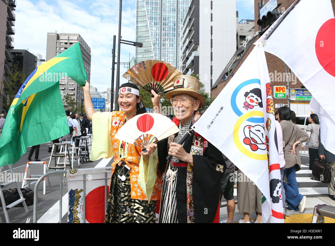 Spectators, OCTOBER 7, 2016 : Japanese medalists of Rio 2016 Olympic ...