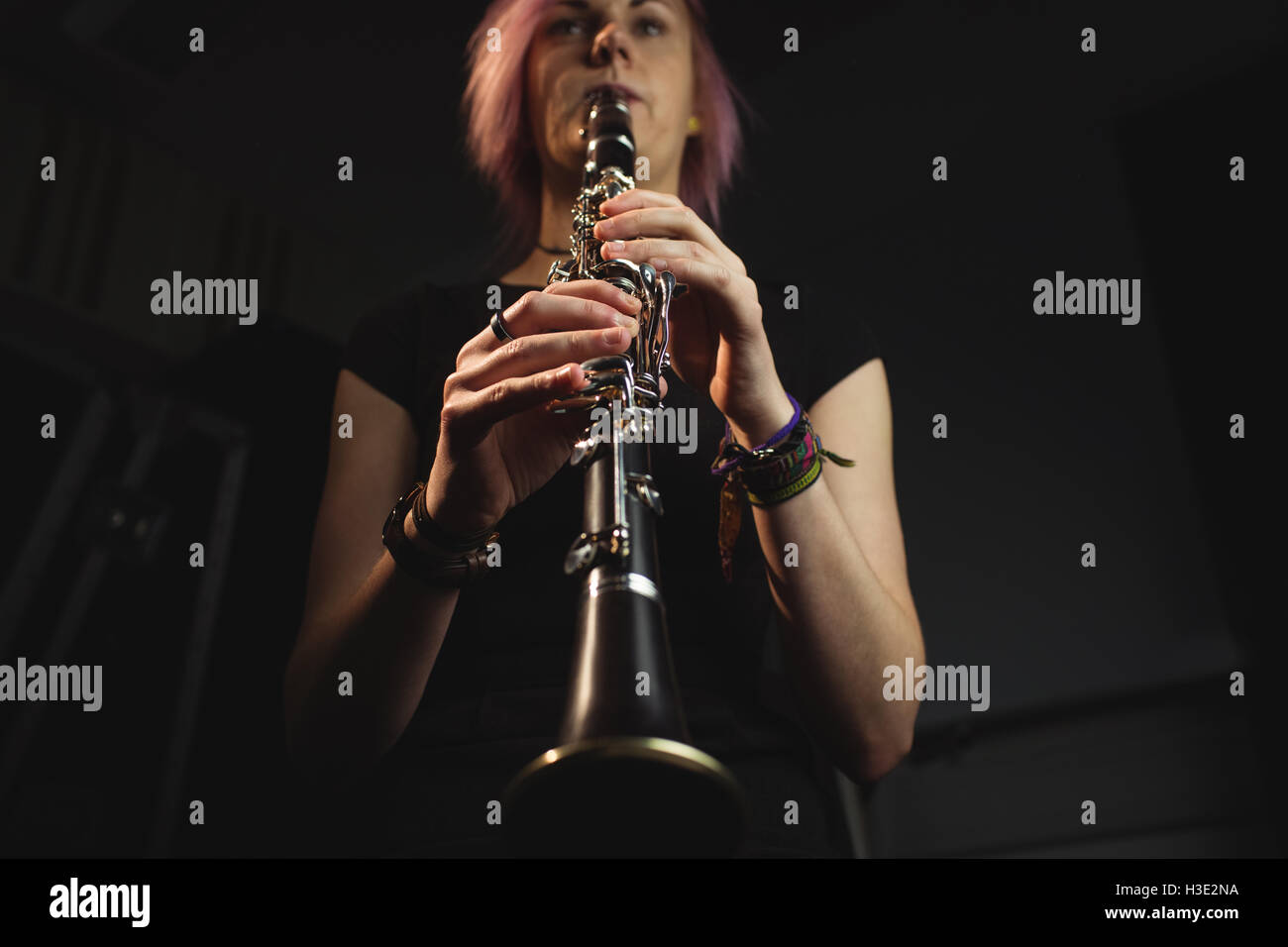 Woman Playing Clarinet High Resolution Stock Photography and Images - Alamy