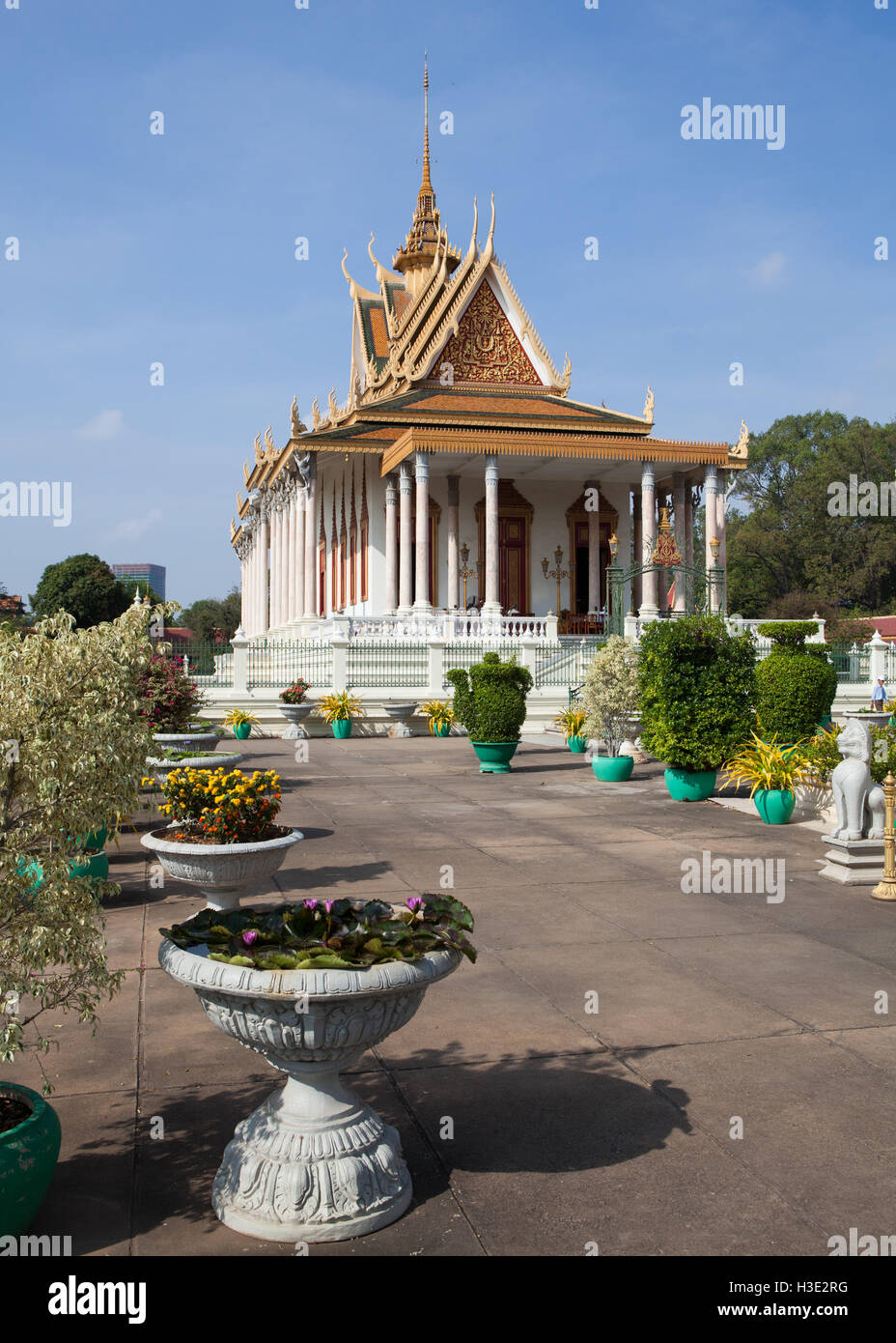 Royal Palace complex in Phnom Penh, Cambodia Stock Photo - Alamy