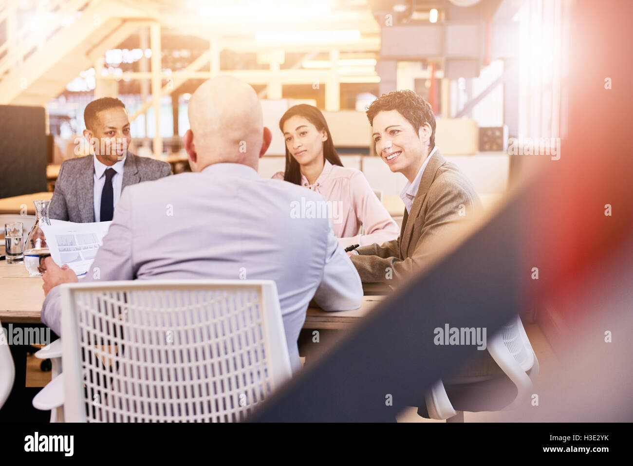 Tech business meeting hi-res stock photography and images - Alamy