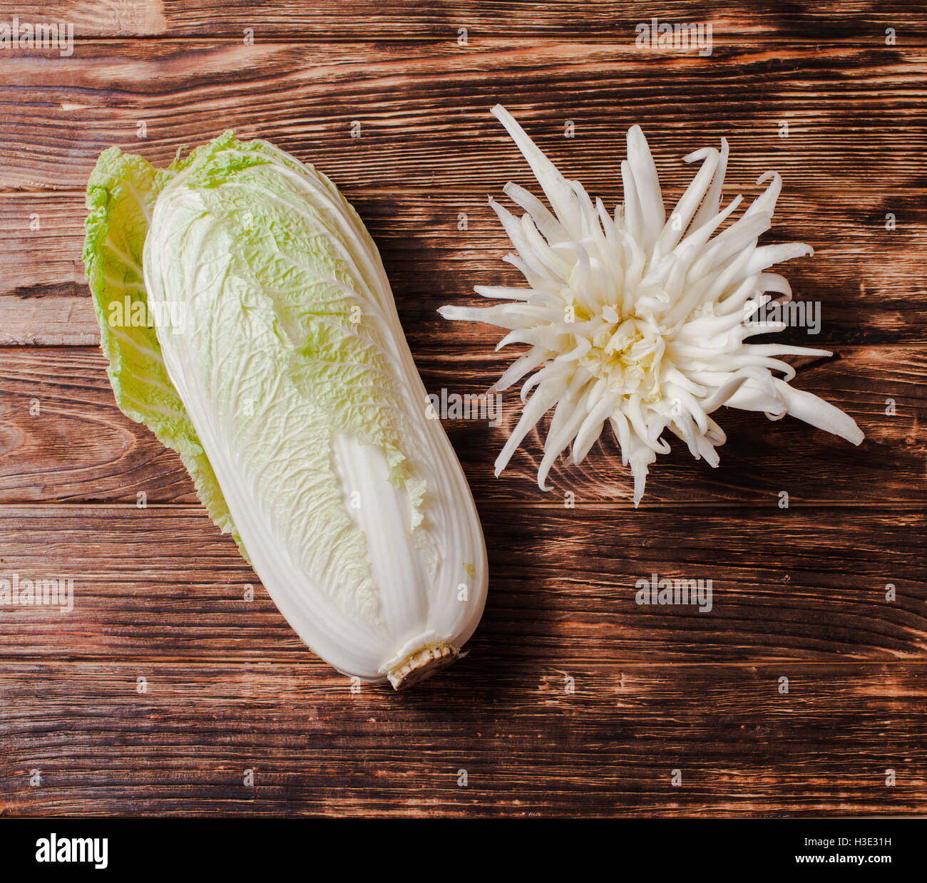 Chinese cabbage carving Stock Photo - Alamy
