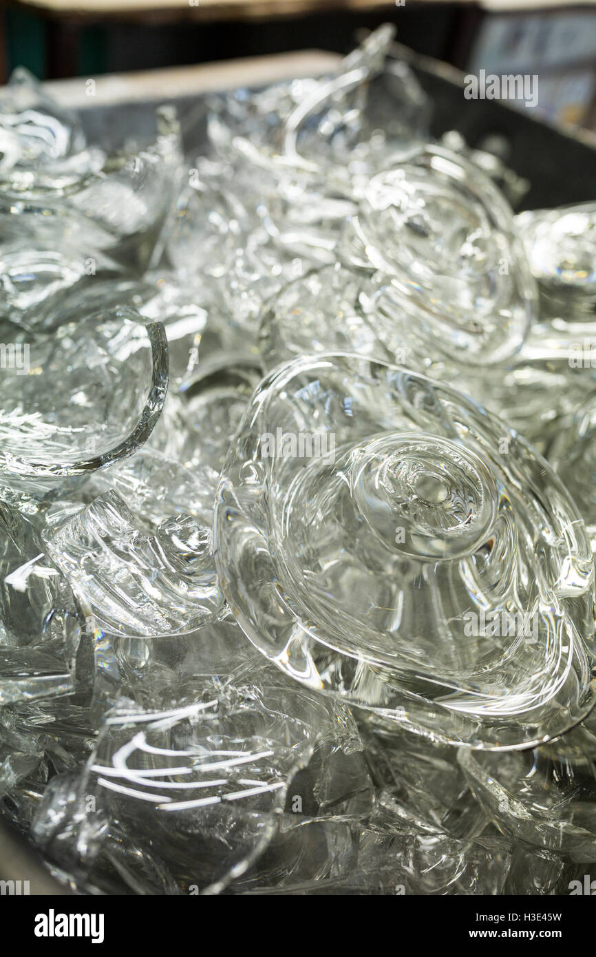 Close-up of empty glassware Stock Photo - Alamy