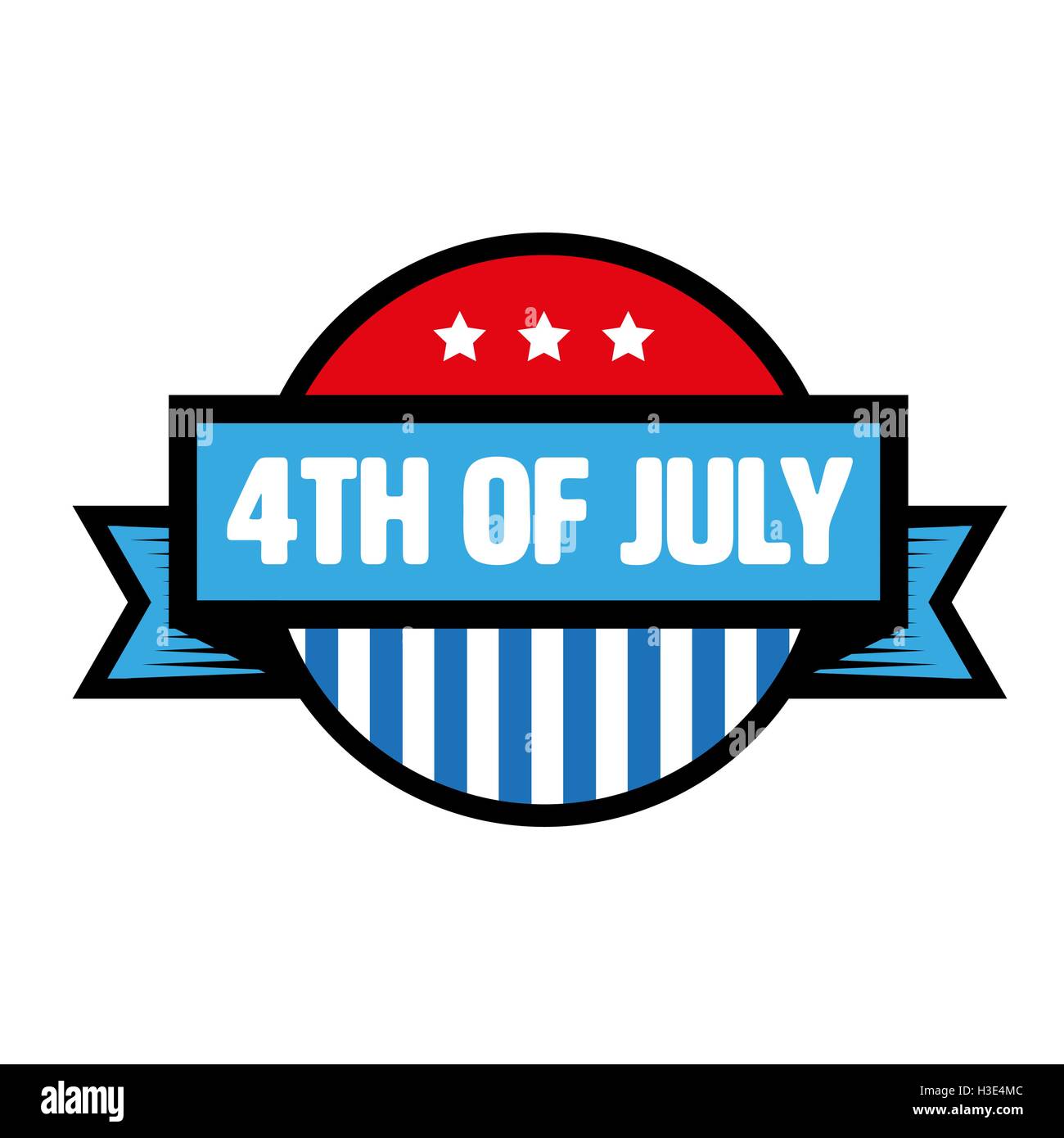 Fourth of July vintage stamp Stock Vector Image & Art - Alamy