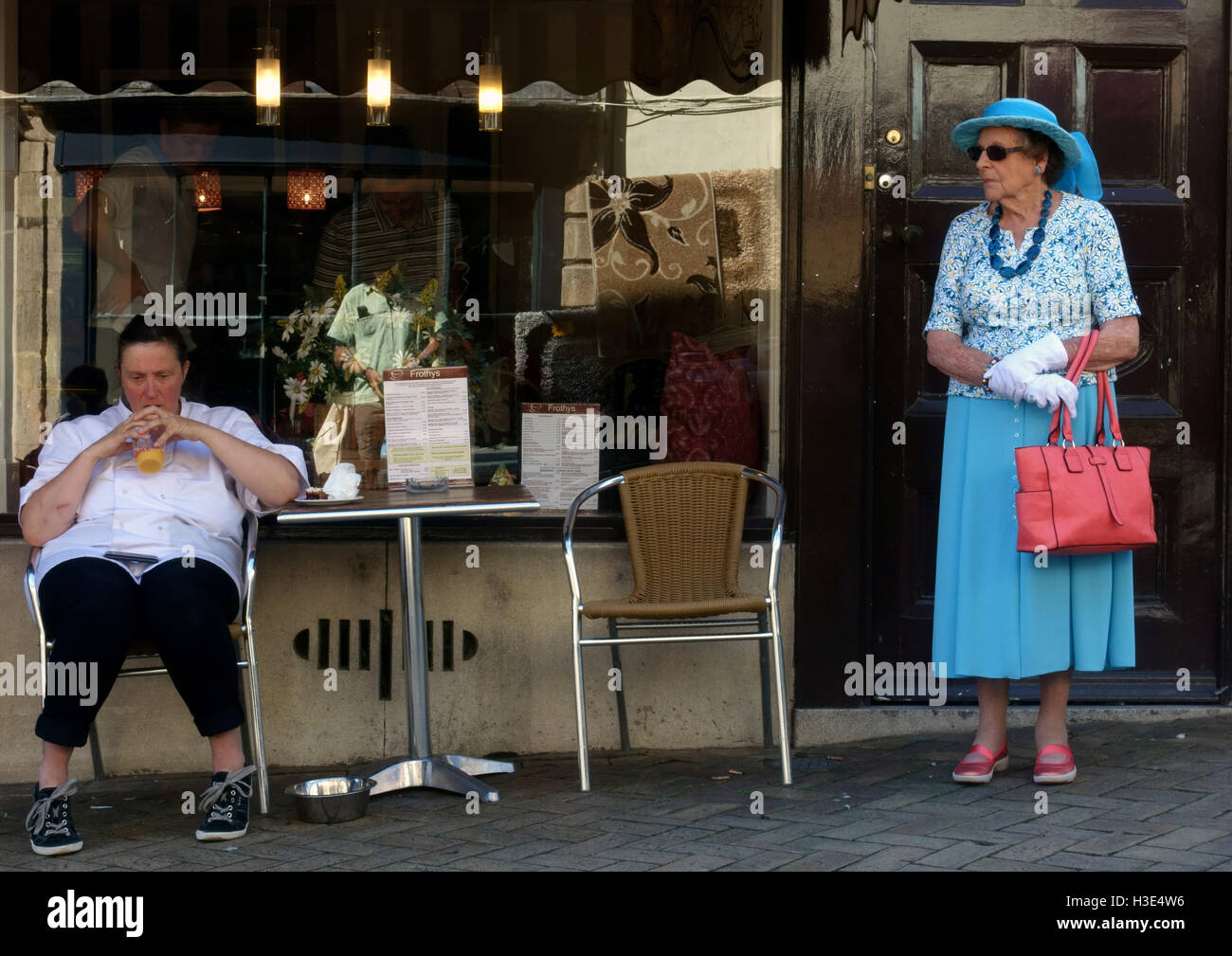 taking a break from the heat Stock Photo - Alamy