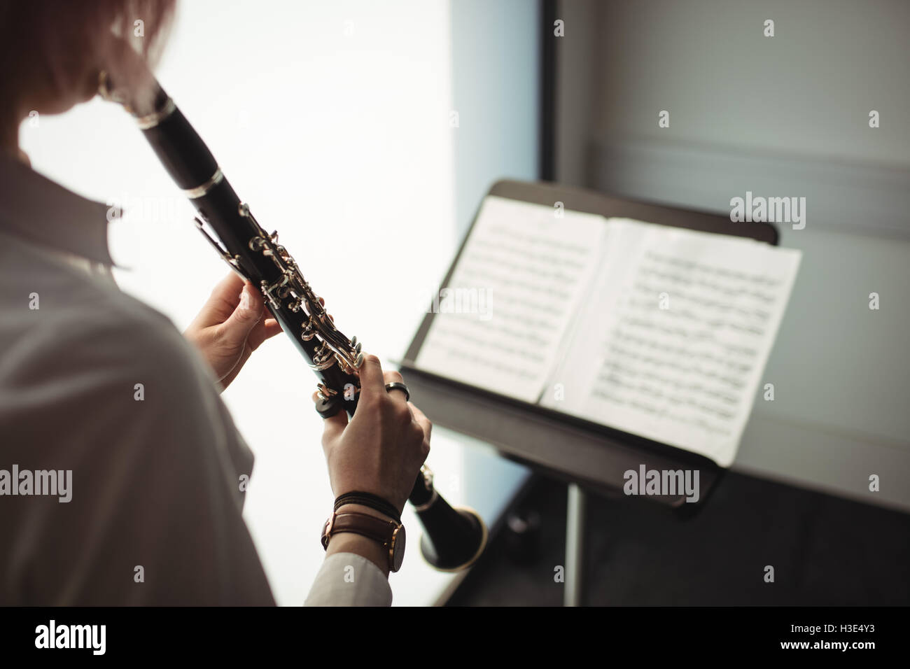 Woman Playing Clarinet High Resolution Stock Photography and Images - Alamy
