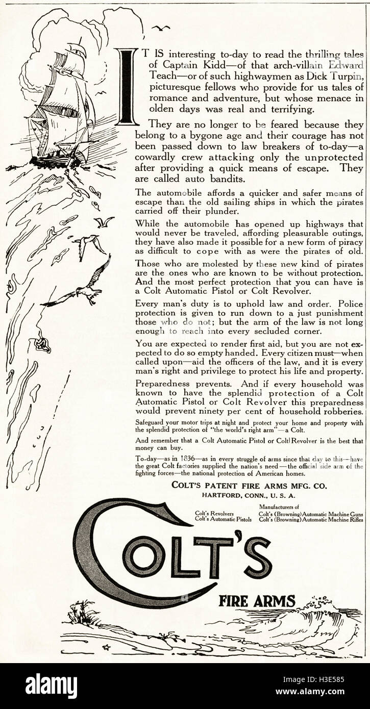 1920 advert from original old vintage American magazine 1920s retro ...