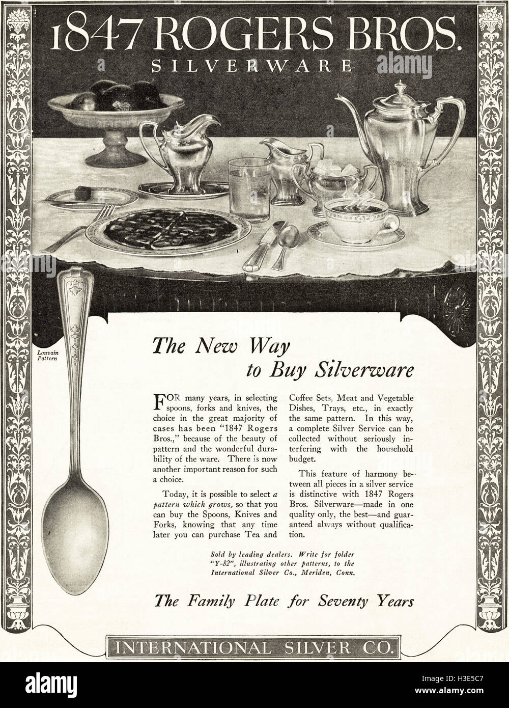 1920 advert from original old vintage American magazine 1920s ...