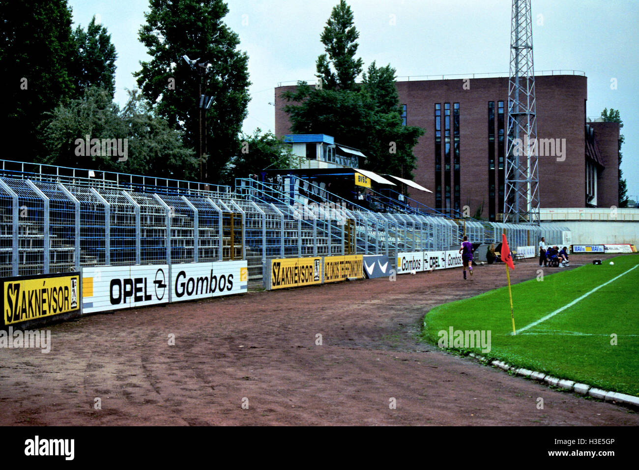 Football pitch in budapest hi-res stock photography and images - Alamy