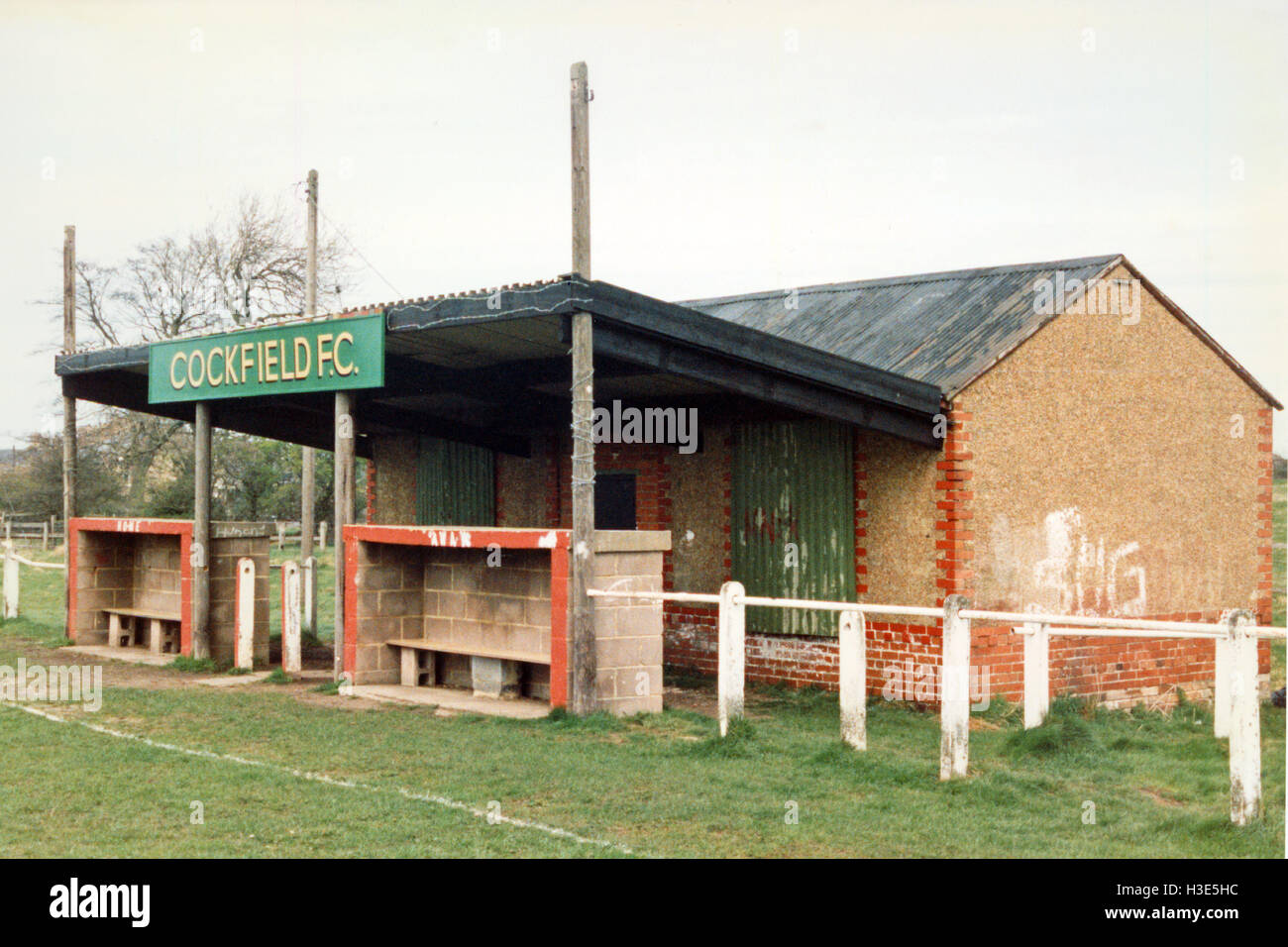 Hazel Grove, Coronation Terrace, home of Cockfield FC (County Durham ...