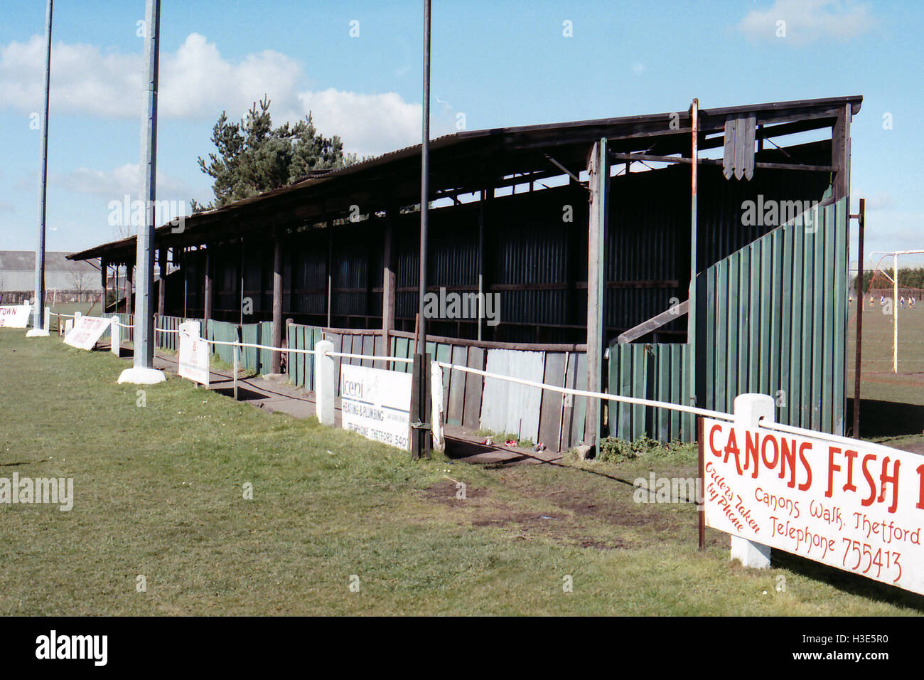 Recreation Ground, Mundford Road, home of Thetford Town FC (Norfolk ...