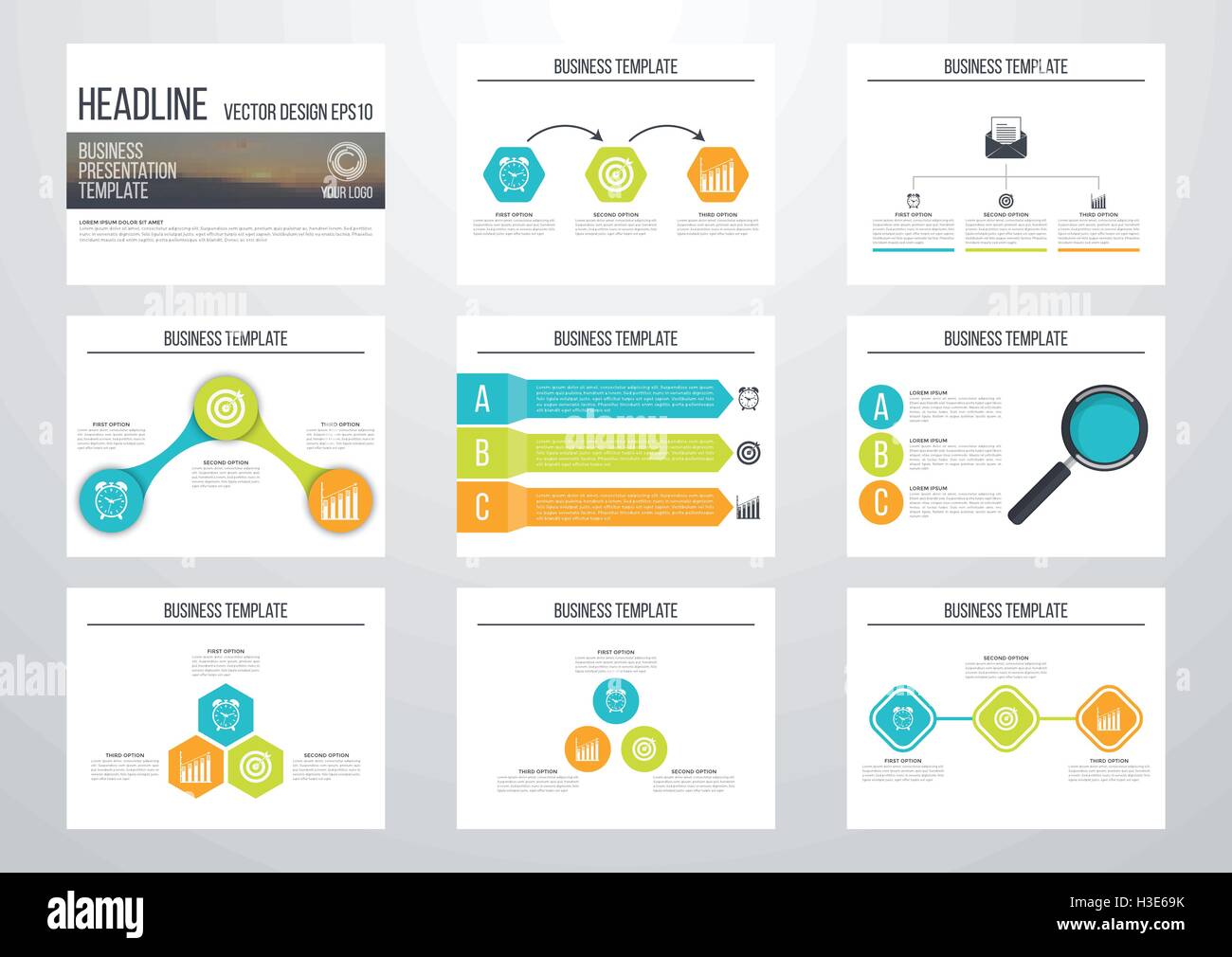 Set of infographic elements Stock Vector Image & Art - Alamy