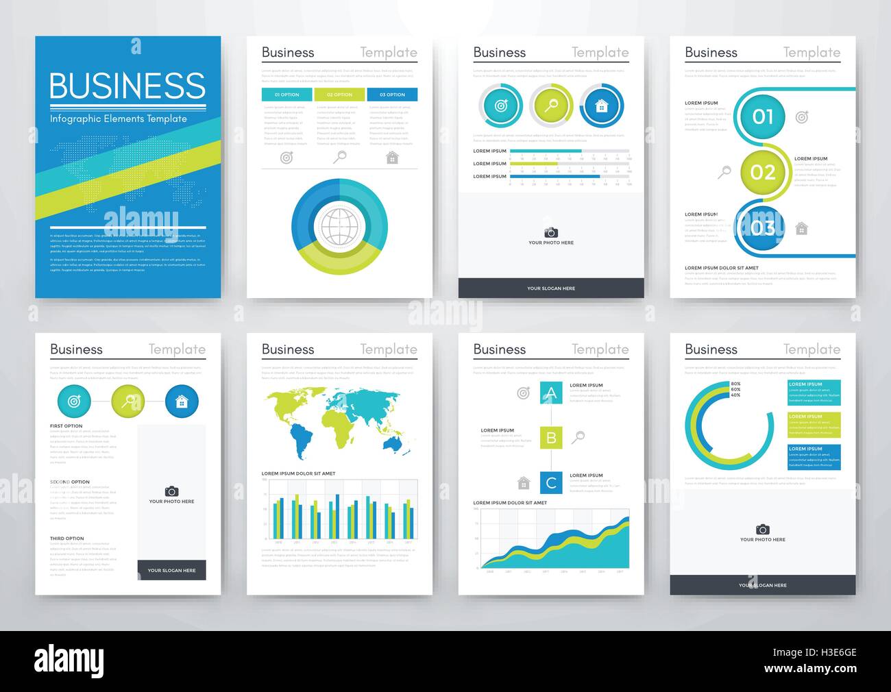 Modern infographic vector concept Stock Vector Image & Art - Alamy