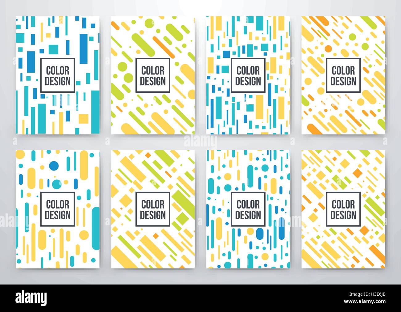 geometry backgrounds set Stock Vector Image & Art - Alamy