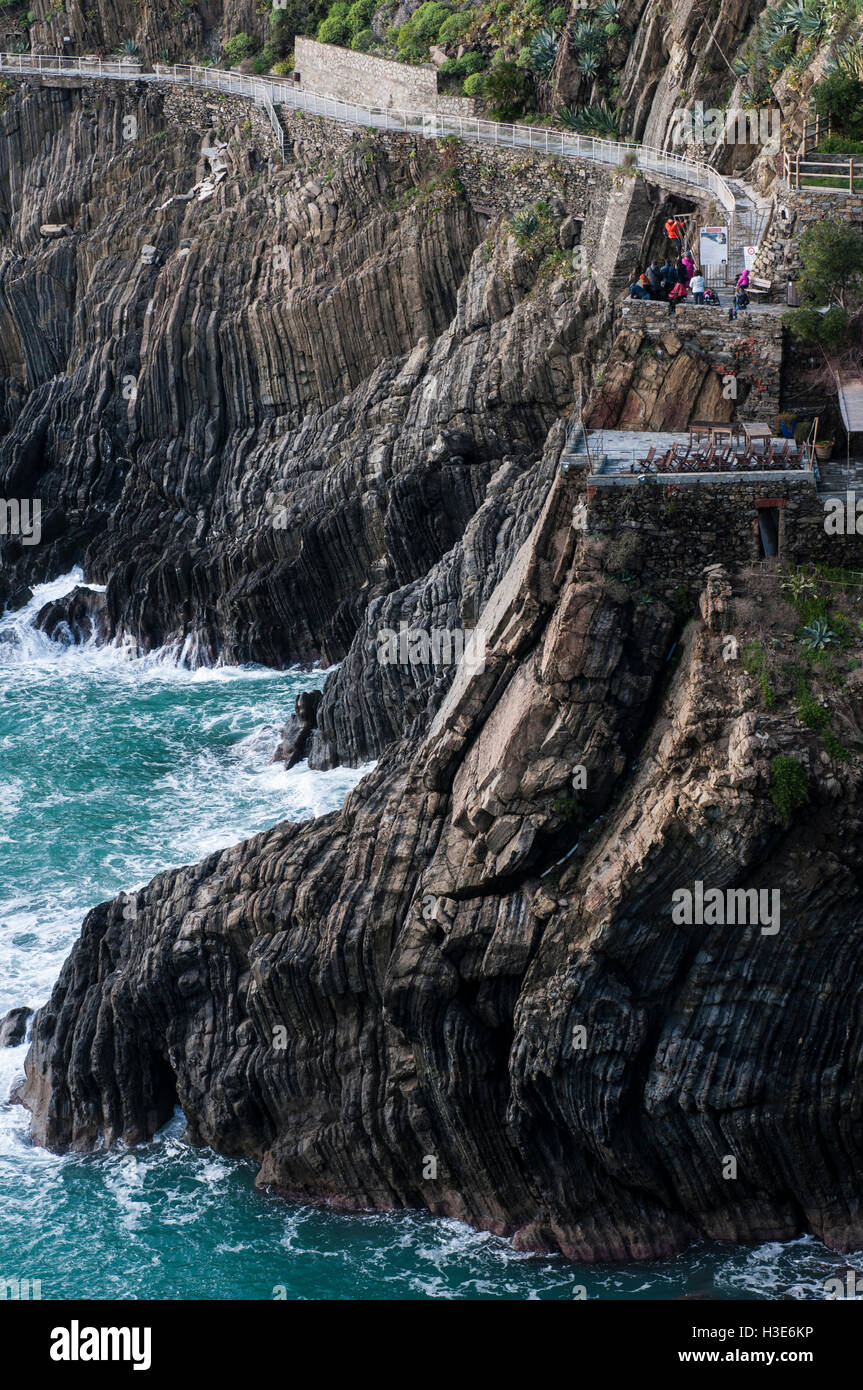 Scapes at Cinque Terre in Liguria,Italy Stock Photo - Alamy