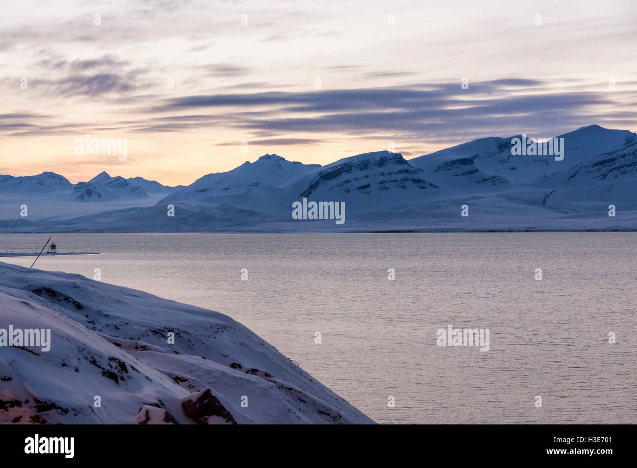 Barentsburg - Russian village on Spitsbergen, Norway Stock Photo - Alamy