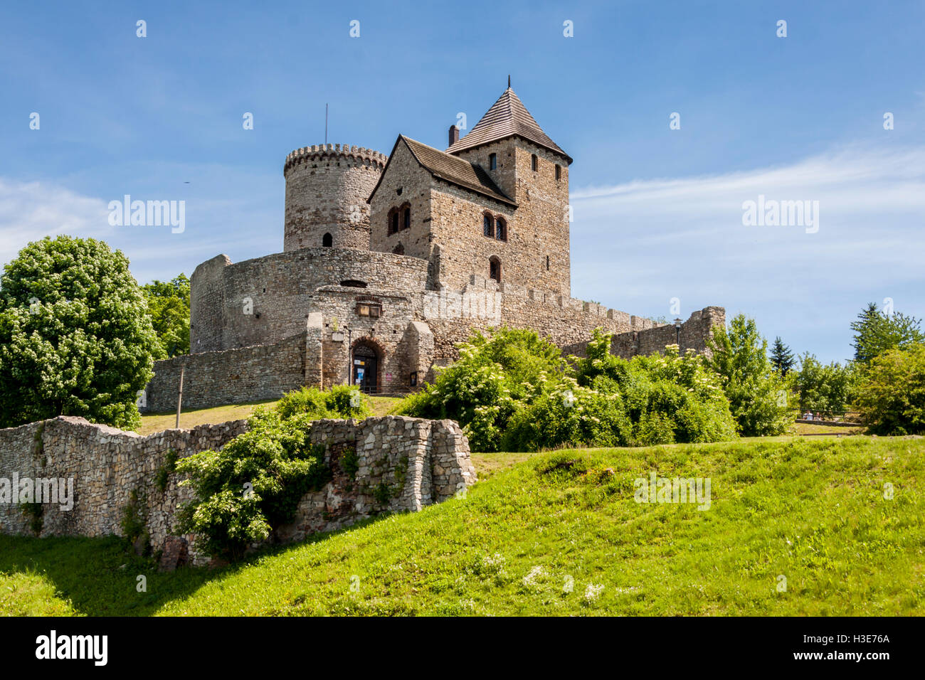Medieval castle - Bedzin, Poland Stock Photo - Alamy