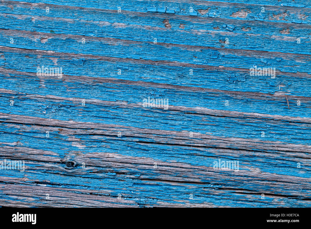a grungy wooden texture with blue paint Stock Photo - Alamy