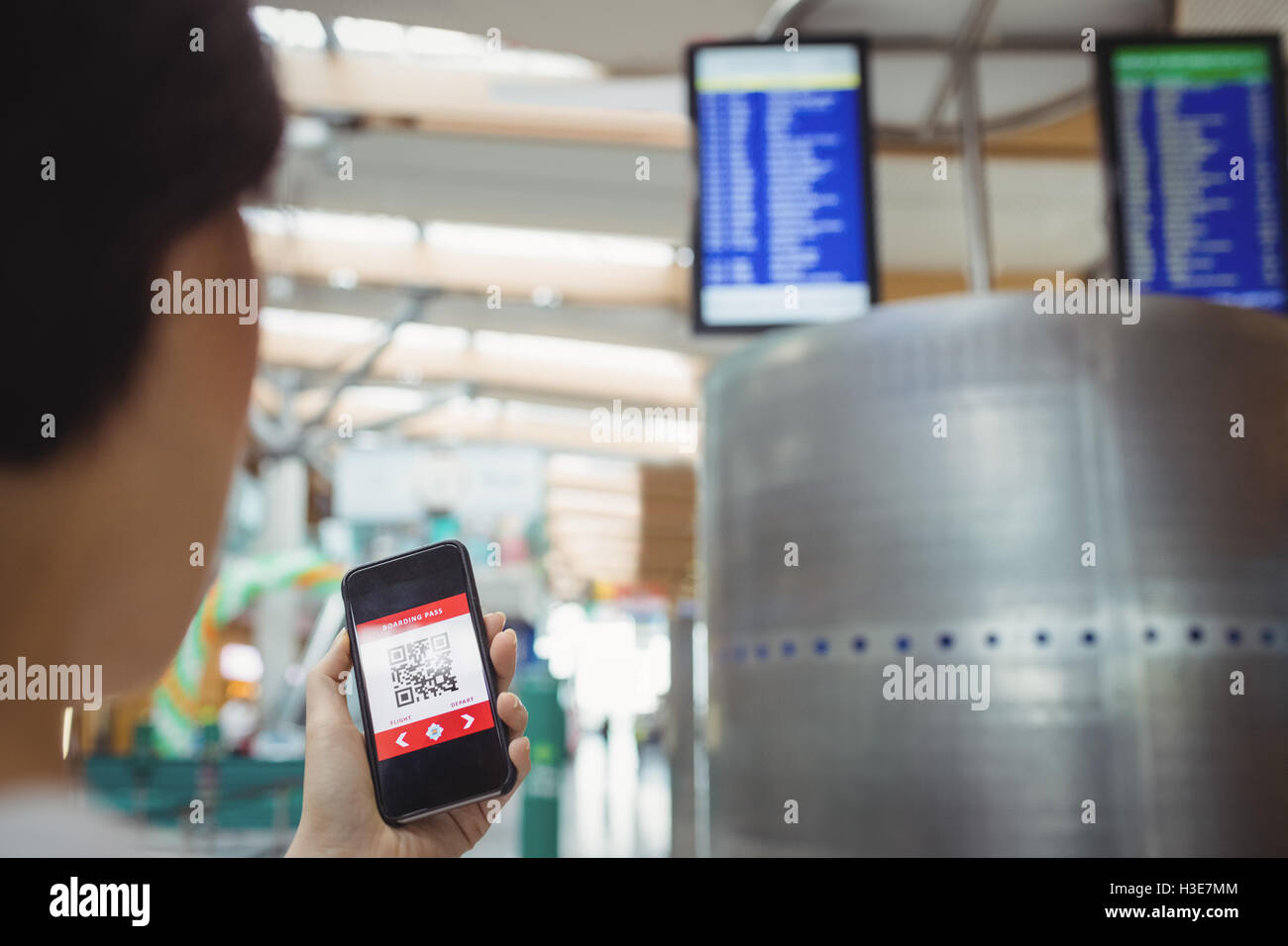 Female passenger boarding travel hi-res stock photography and images ...