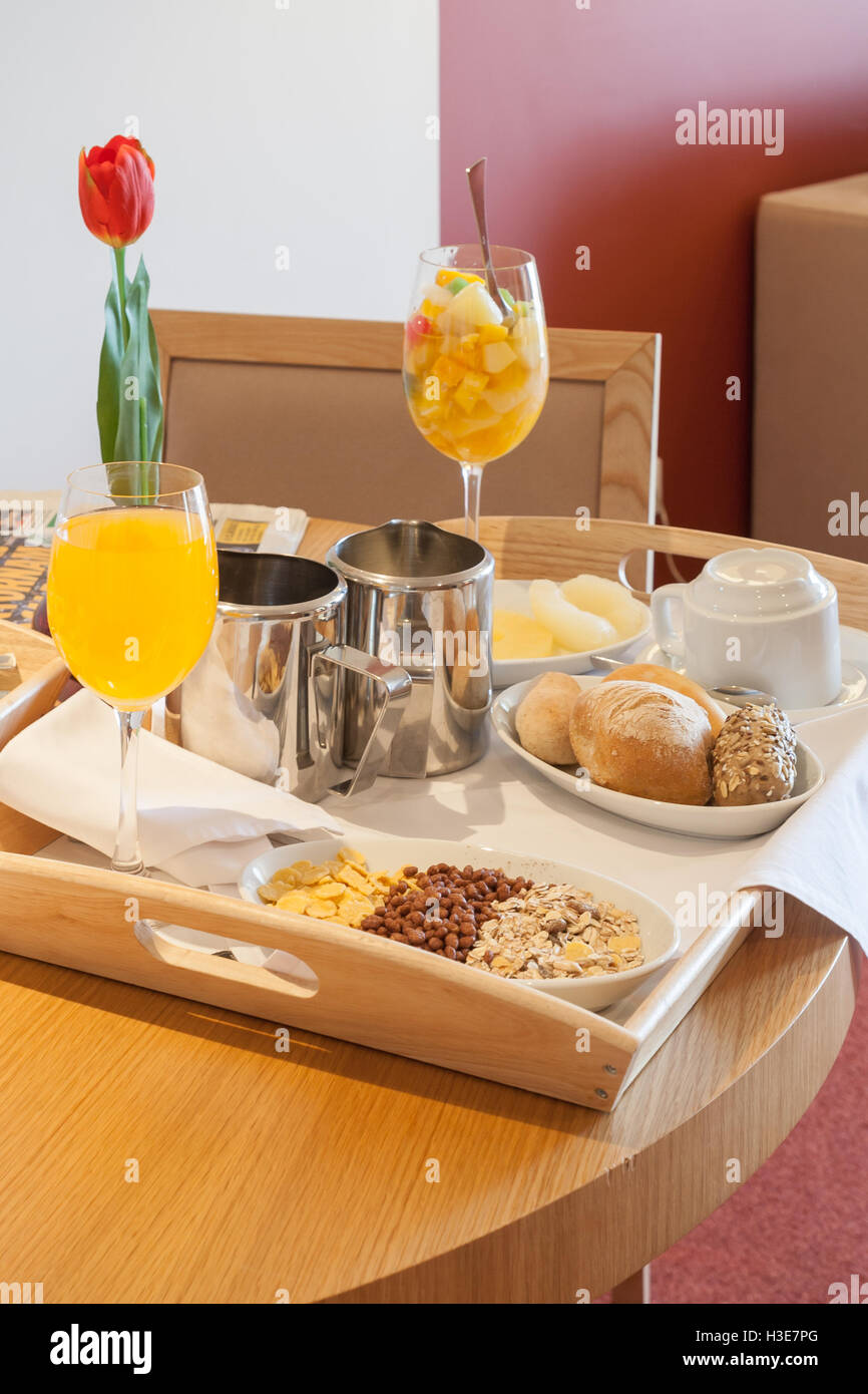 Hotel room service dishes on hi-res stock photography and images - Alamy
