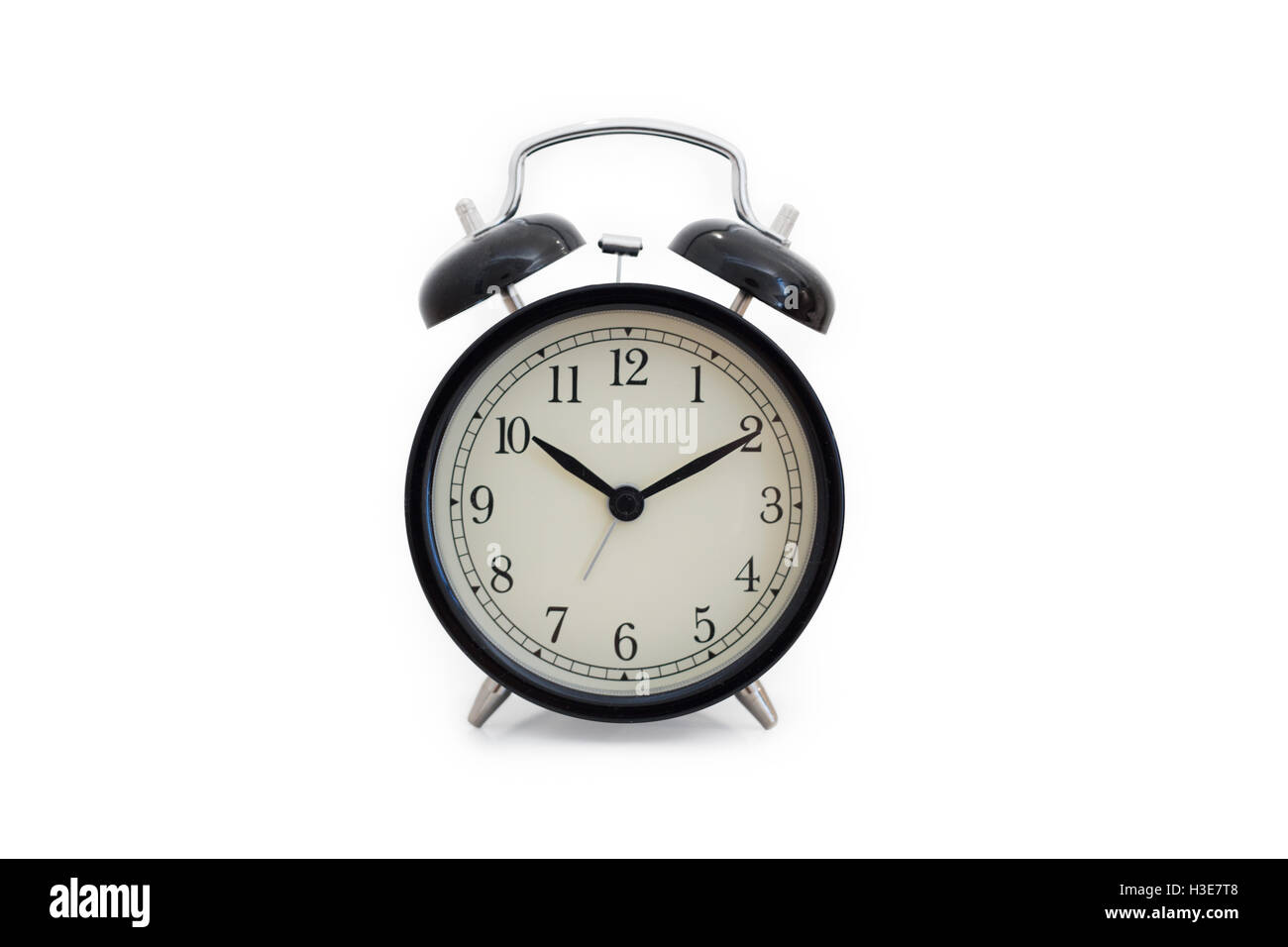 Alarm clock night bed Cut Out Stock Images & Pictures - Alamy