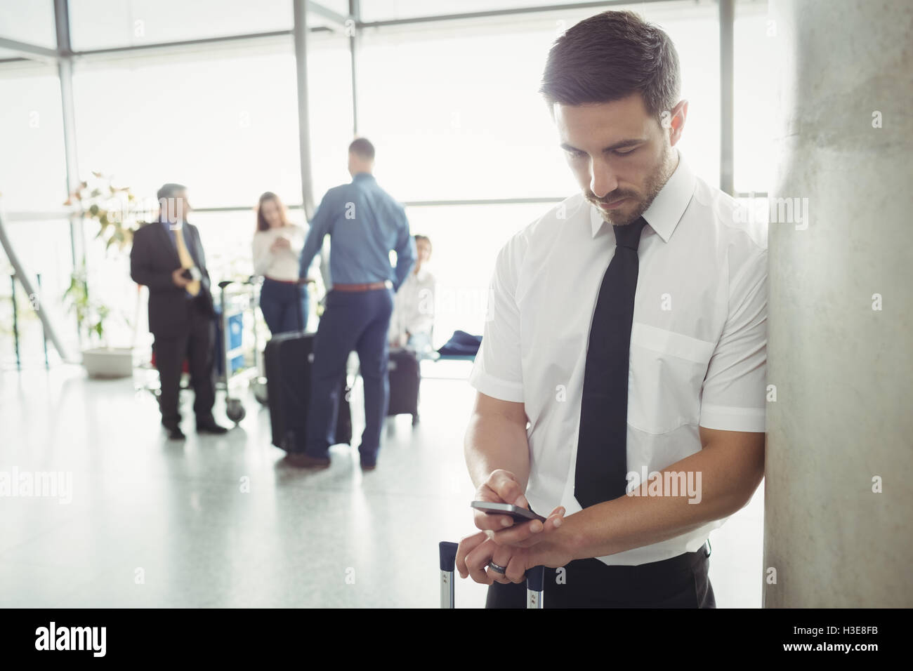 Waiting pilot hi-res stock photography and images - Alamy